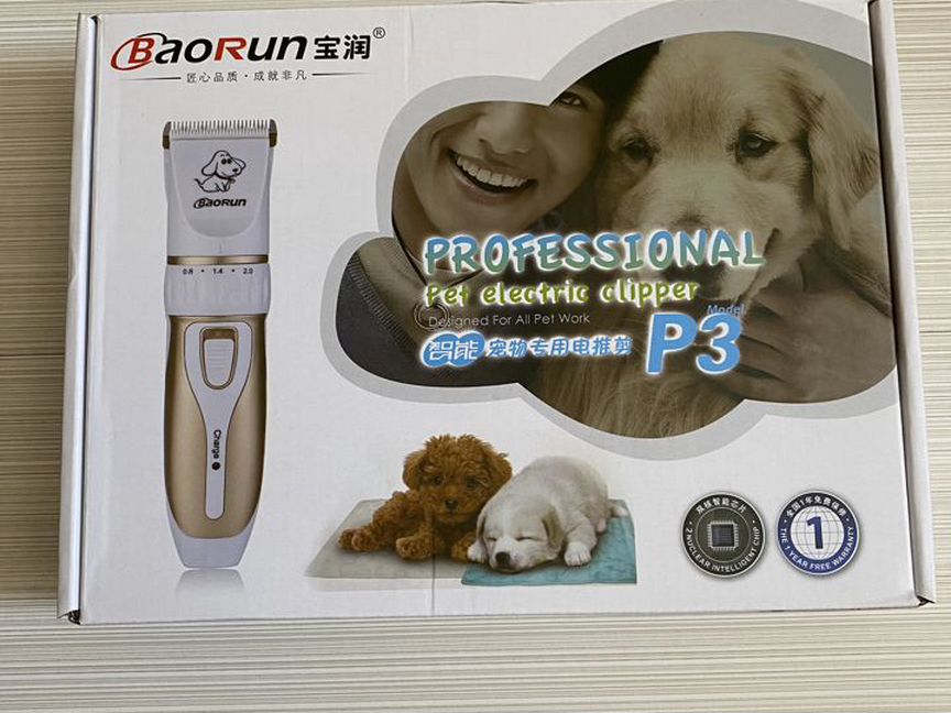 Машинка для стрижки животных baorun P3