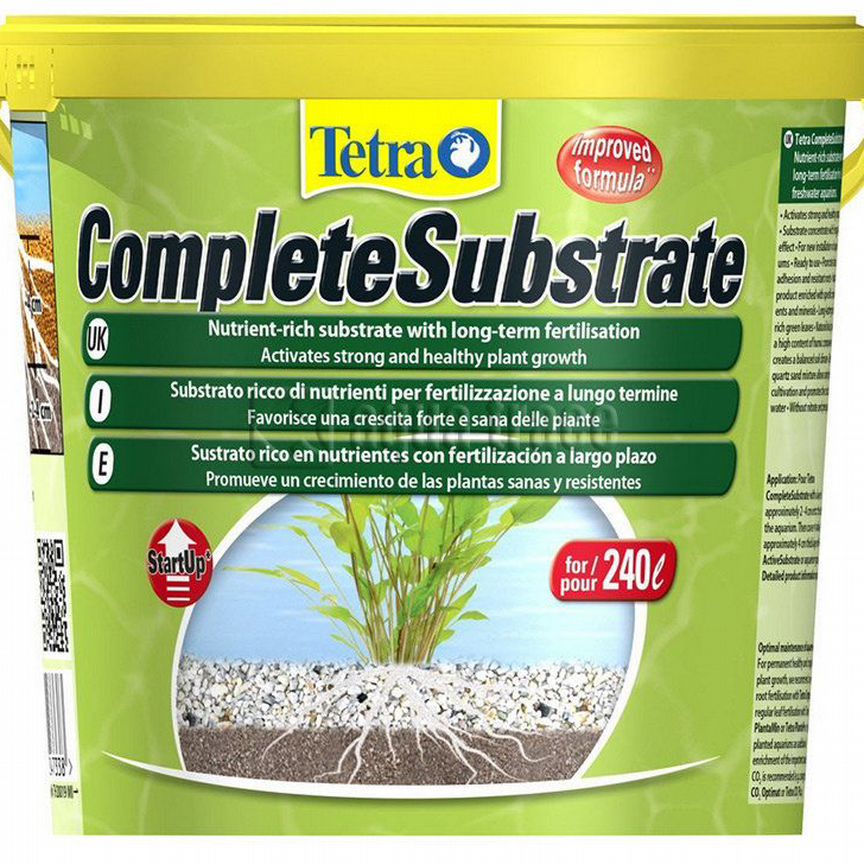 Tetra Complete Substrate 10 кг - Концентрат грунта с долгосрочным эффектом удобрений для растений