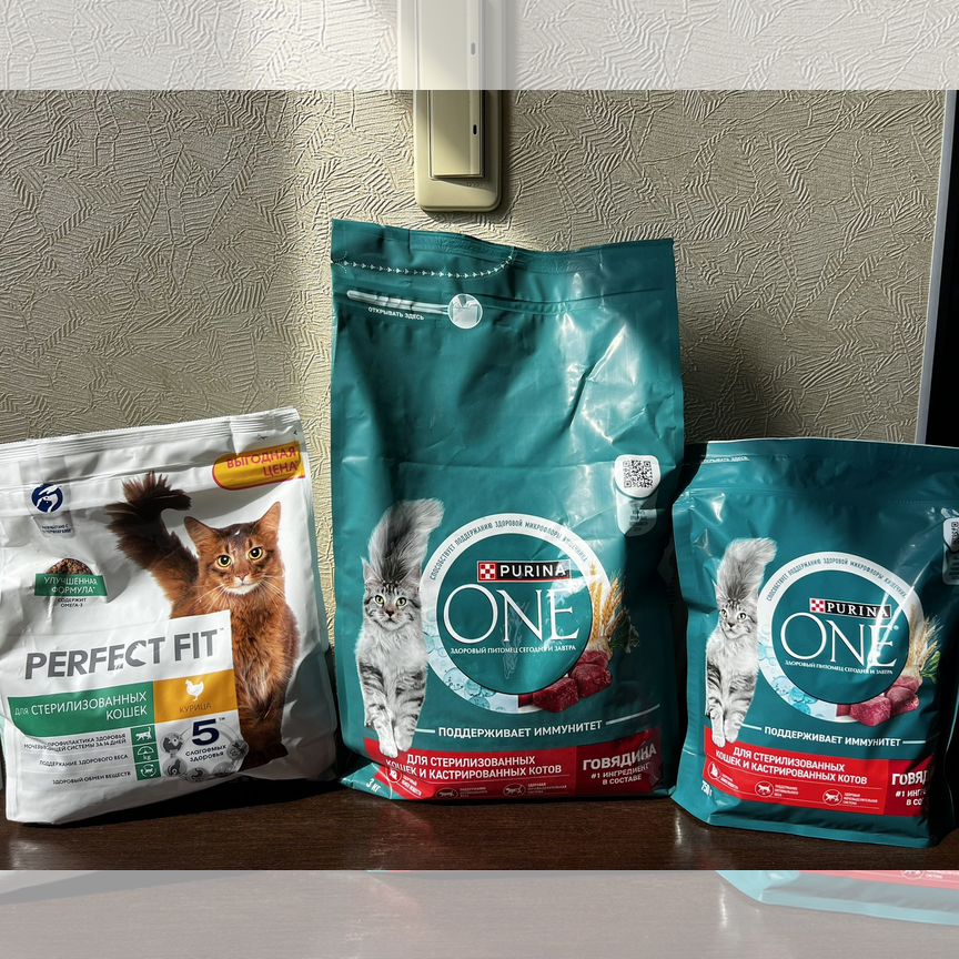 Корм сухой для кошек purina one perfect