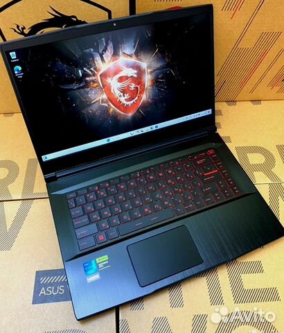 Игровой ноутбук MSI GF63 i5 12450H/16gb/rtx2050 купить в Кирове ...