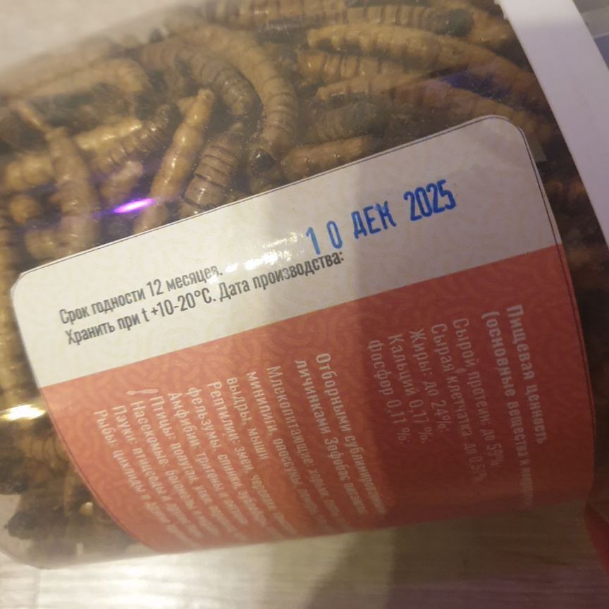 Корм для насекомоядных птиц