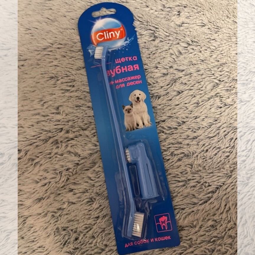 Зубная щетка для собаки кошек