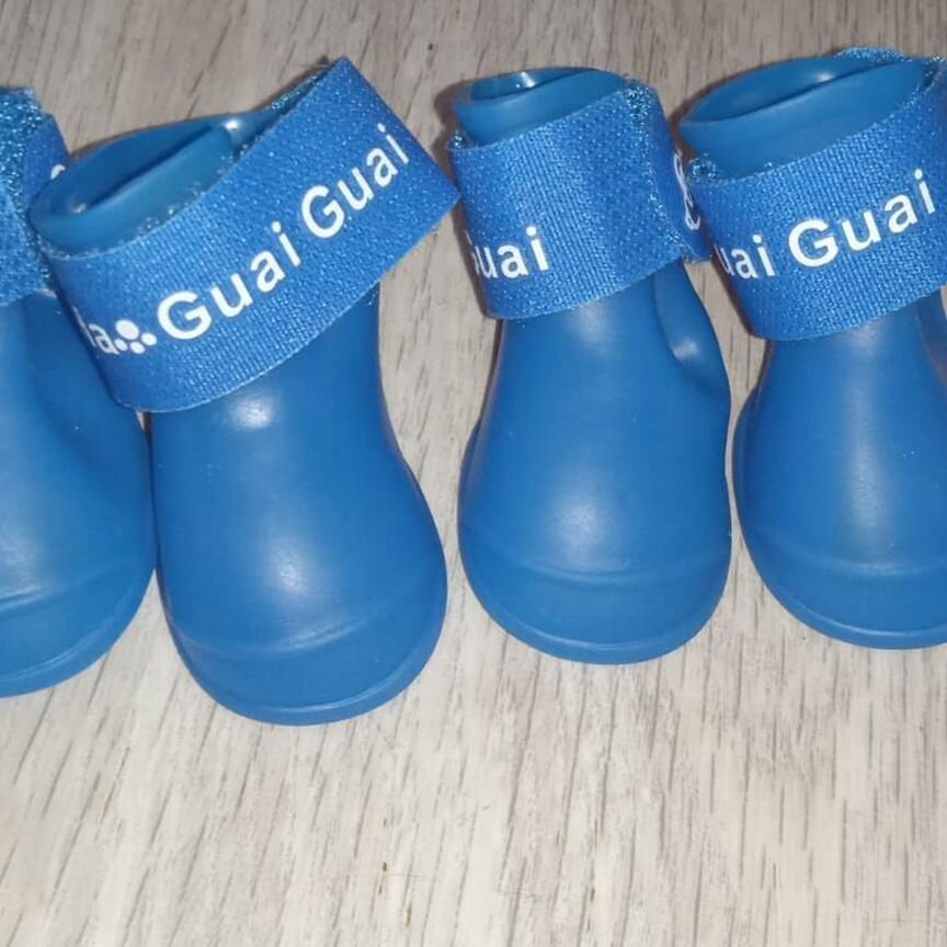 Сапожки резиновые для собак размер s