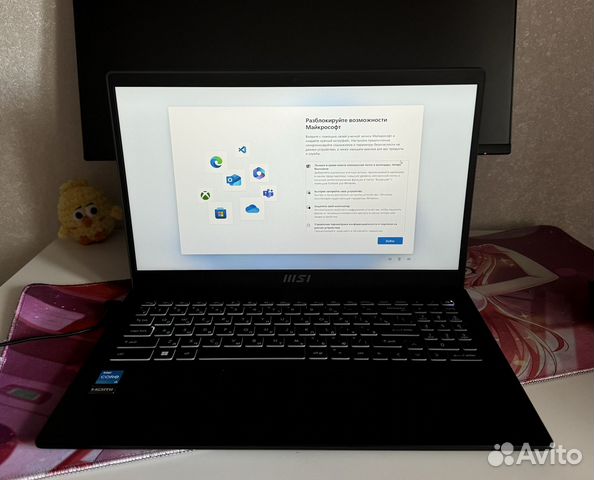 15.6" Ноутбук MSI Modern 15 B11M-002RU черный купить в Москве ...