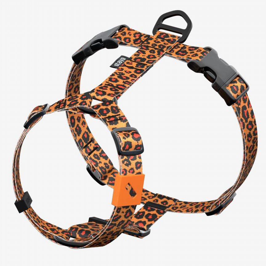 Шлейка Staya leopard L