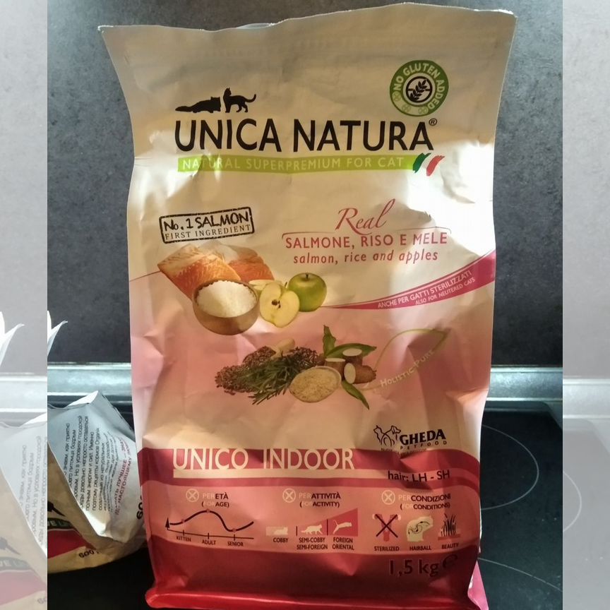 Корм для кошек Unica natura