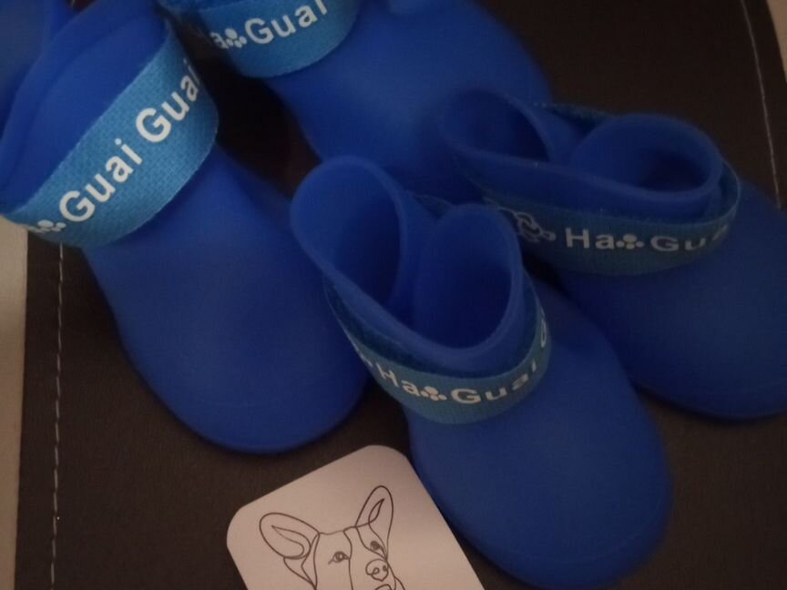 Ботинки резиновые для собак