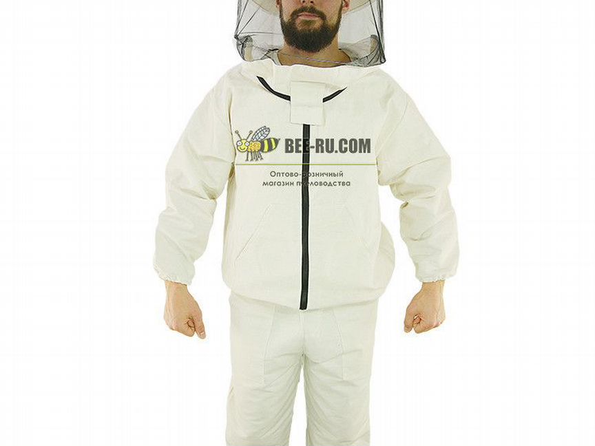 Костюм пчеловода Люкс (плс, двунитка, сетка и курт