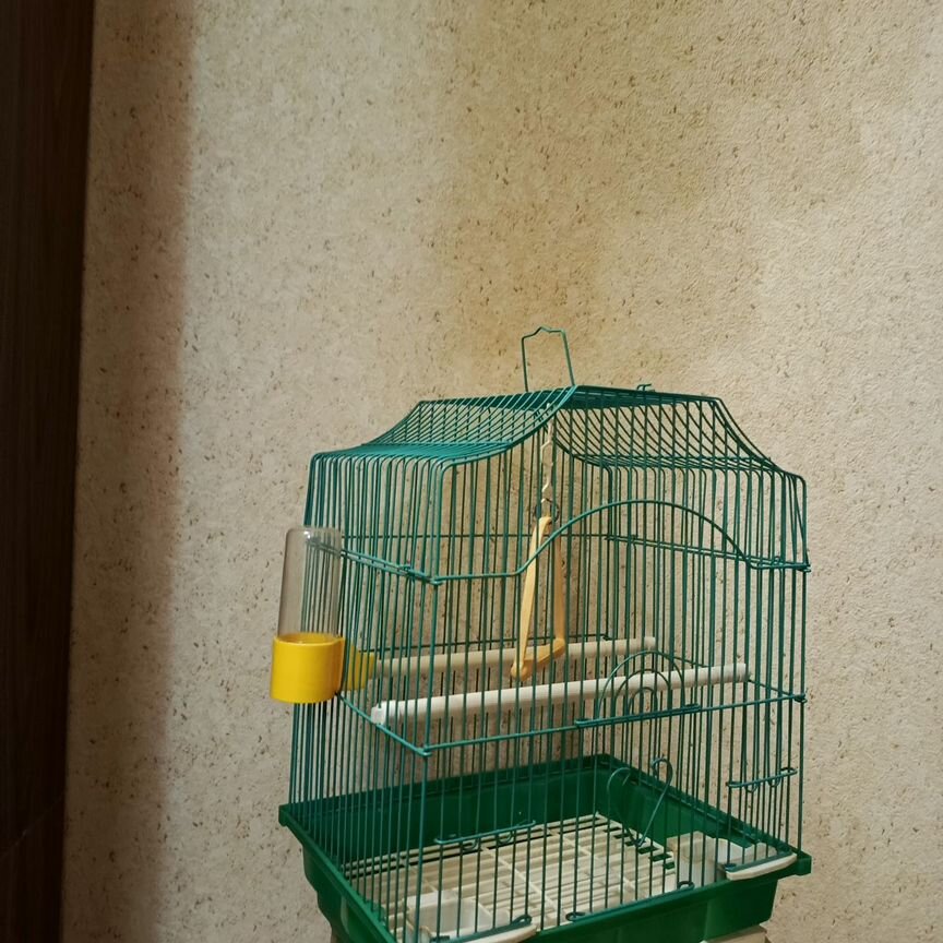 Клетка для птиц, попугаев фигурная 30*23*39см