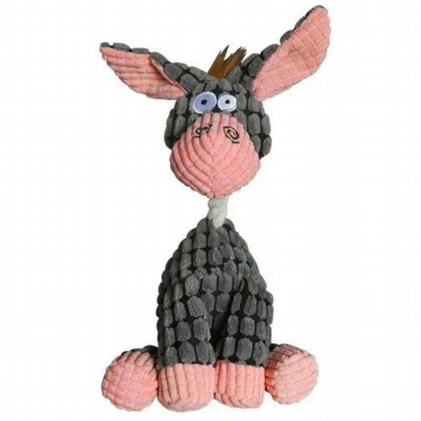 Игрушка для собаки мягкая Ослик