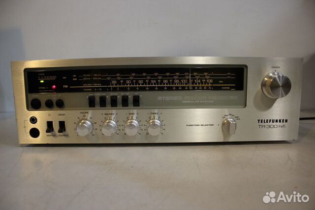 Telefunken TR 300 HiFi Стерео Ресивер Germany купить в Санкт-Петербурге ...