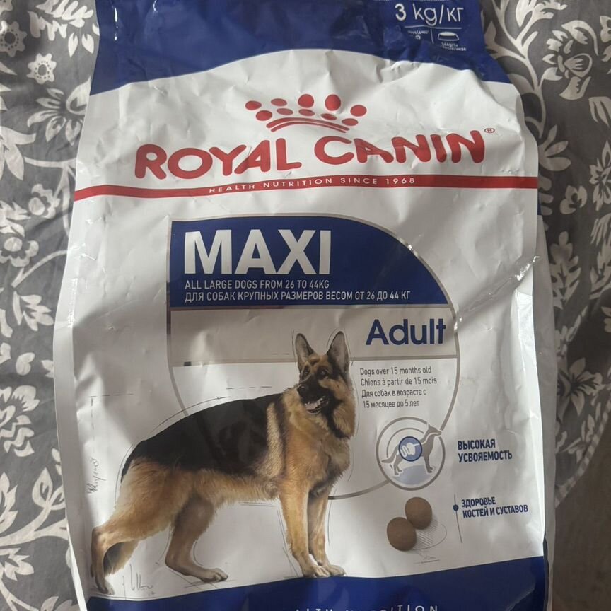 Корм для собак royal canin