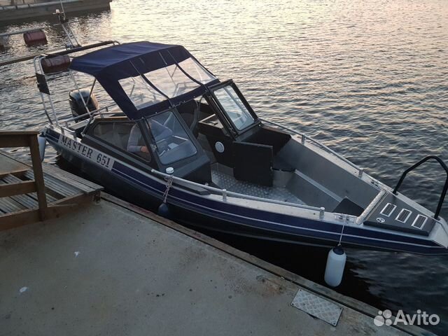 Катер Master 651+Suzuki DF250+трейлер купить в Санкт-Петербурге ...