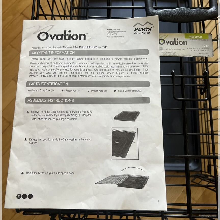 Клетка для животных Ovation