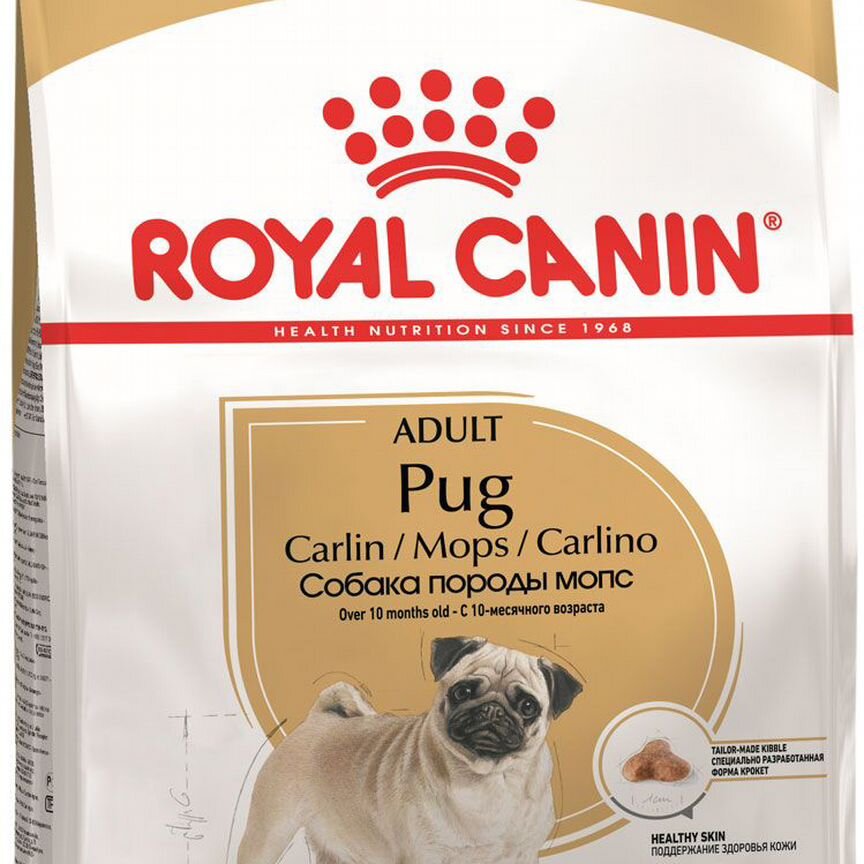Корм для собак Royal Canin Pug для мопсов 7 кг