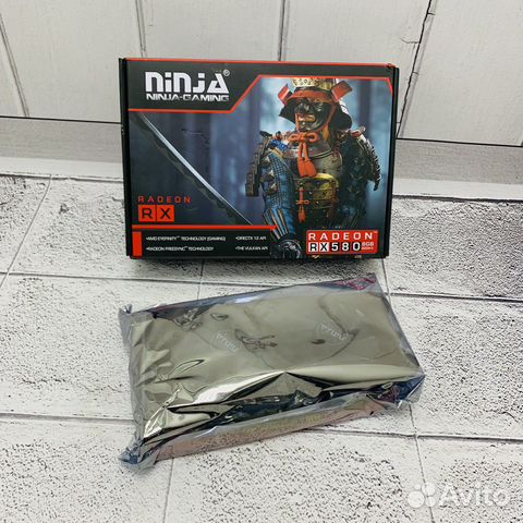 Новая Ninja RX 580 8GB купить в Москве | Электроника | Авито