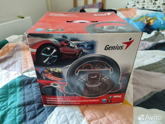 Руль Genius Twin Wheel 900 FF купить в Москве | Электроника | Авито