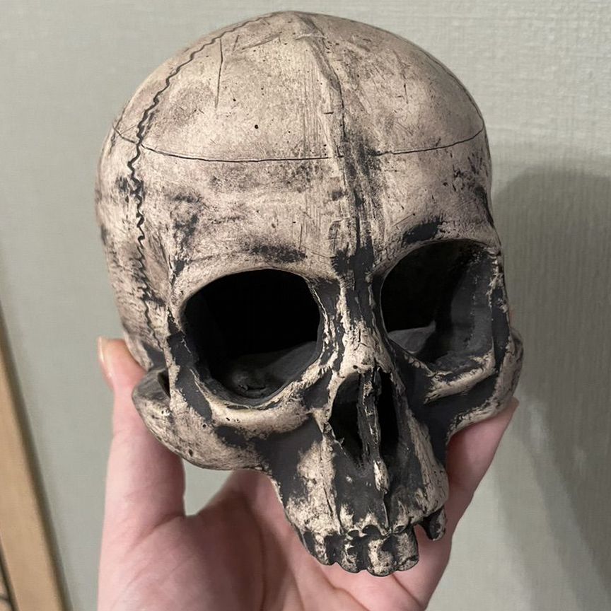 Череп декор для аквариума