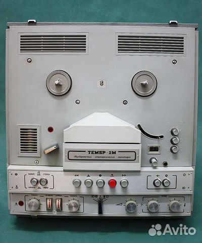 Студийный катушечный магнитофон Тембр 2М купить в Москве | Электроника ...