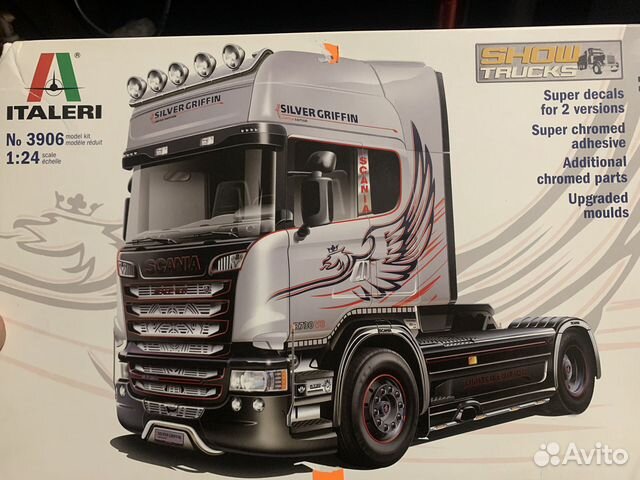 Italeri Scania R730 V8 Streamline "Silver Griffin купить в Москве ...