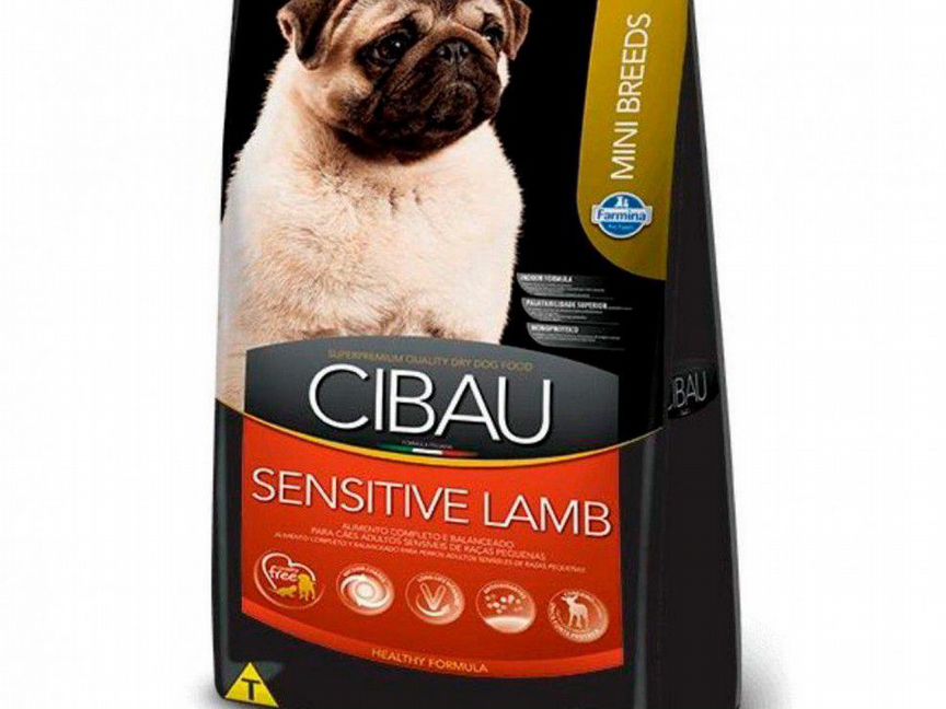 Сухой корм для собак Farmina sensitive lamb