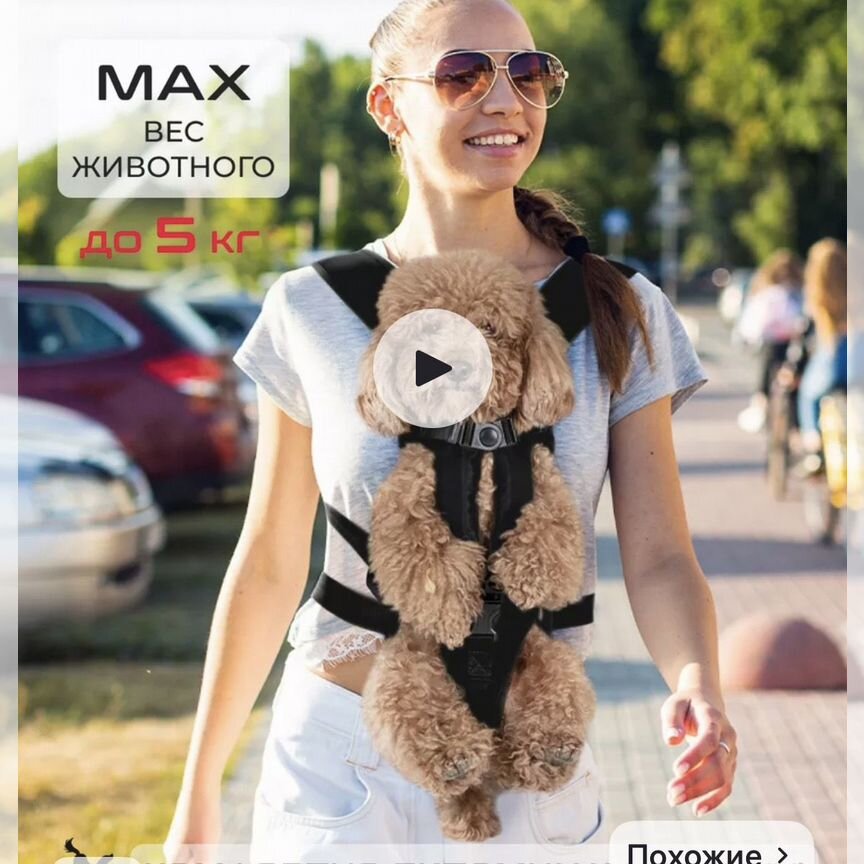 Переноска для средних собак