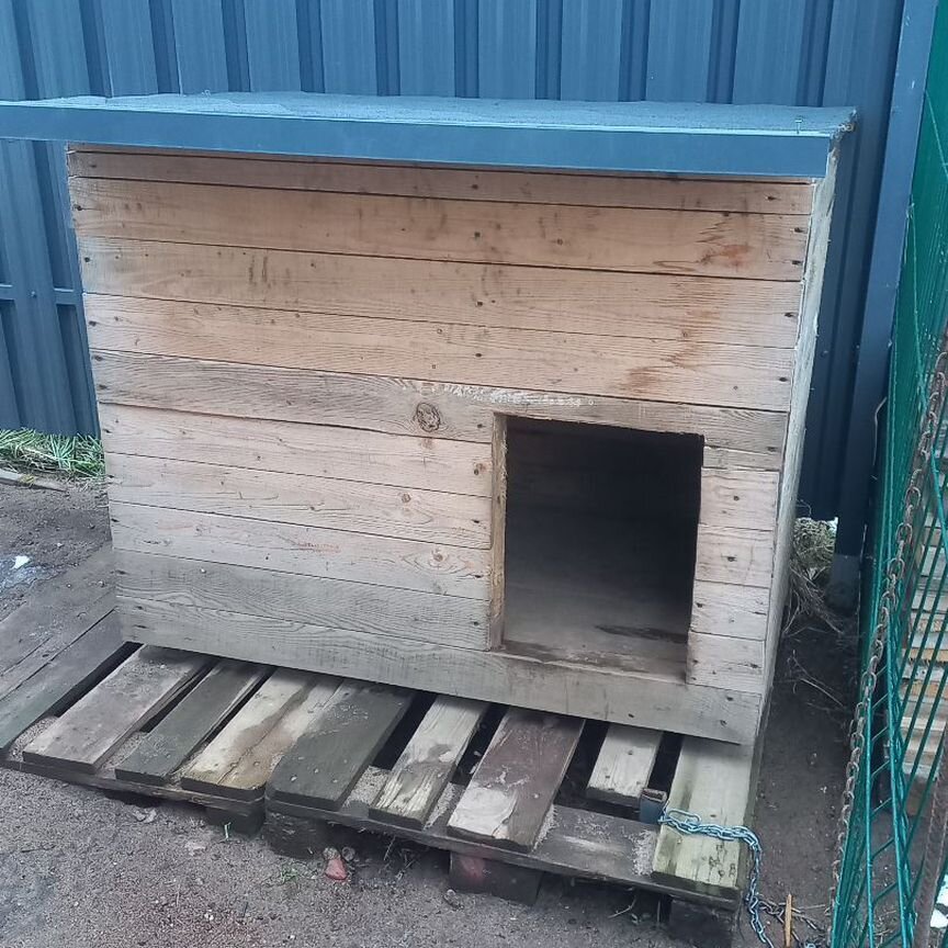 Будка для собаки утепленная