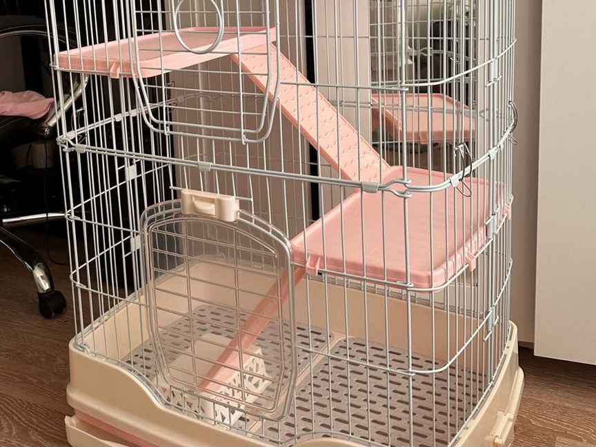 Большая клетка для шиншилл, крыс, хорьков