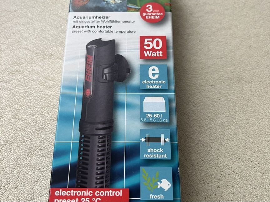 Eheim termopreset 50w аквариумный обогреватель