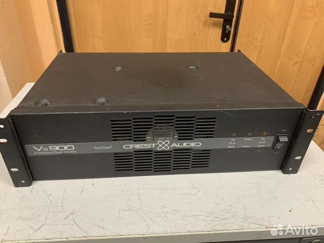 Усилитель мощности звука Crest audio Vs 900 купить в Москве | Хобби и ...