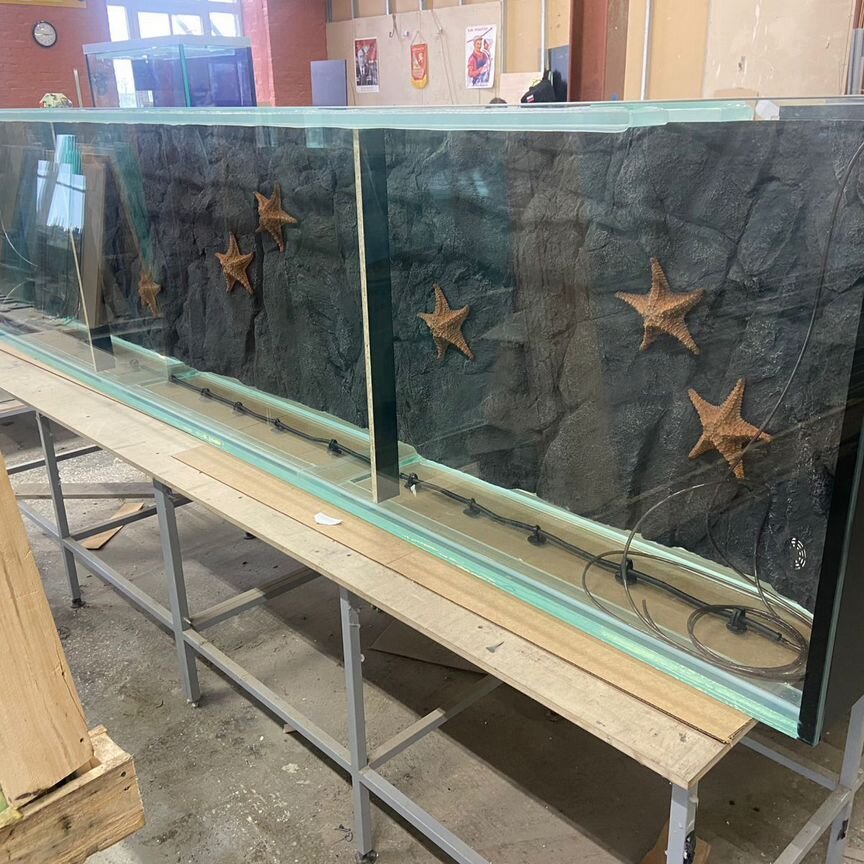 Аквариумы большие 1000, 1500, 2000 литров и более