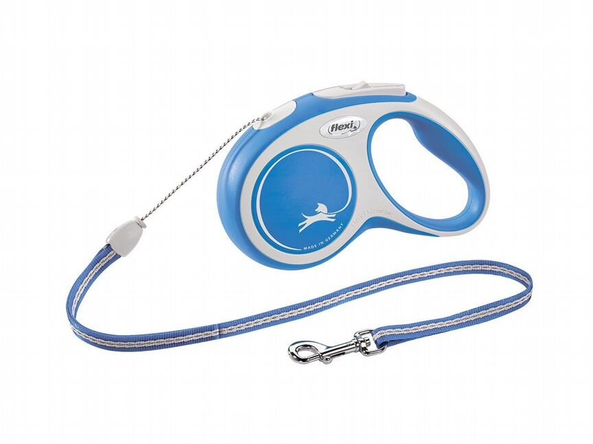 Рулетка Flexi New Comfort S 5 м 12 кг трос