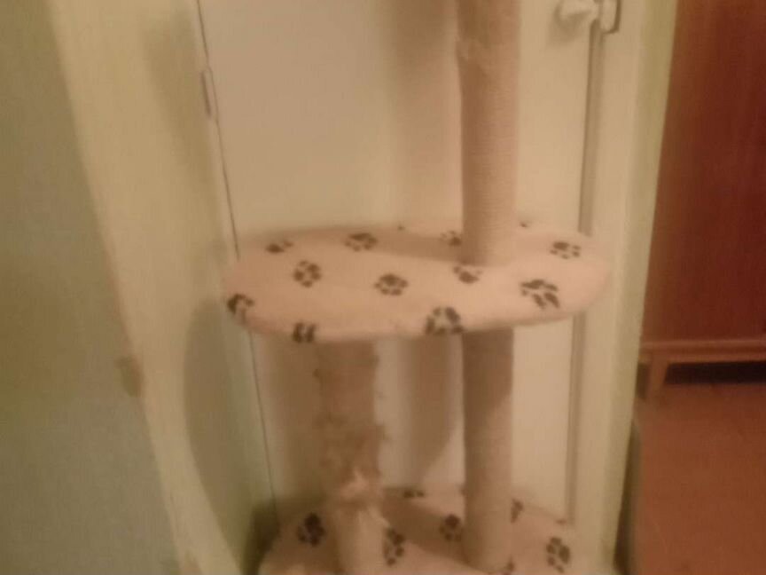 Когтеточка с домиком бу