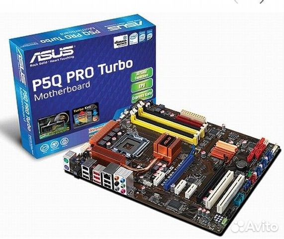Материнская плата asus P5Q PRO turbo купить в Омске | Электроника | Авито