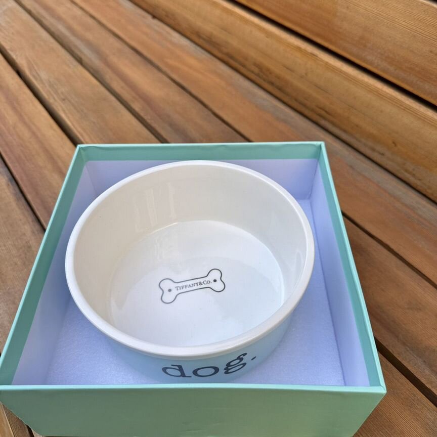 Тарелка для собаки большой породы tiffani