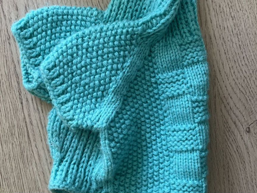 Вязаная кофта для кота/ маленькой собачки