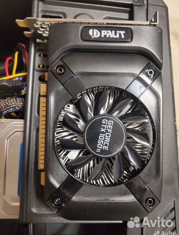 Видеокарта palit gtx 1050 ti 4gb купить в Москве | Электроника | Авито