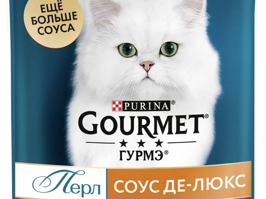 Паучи Gourmet Перл Соус Де-люкс с курицей 26 шт