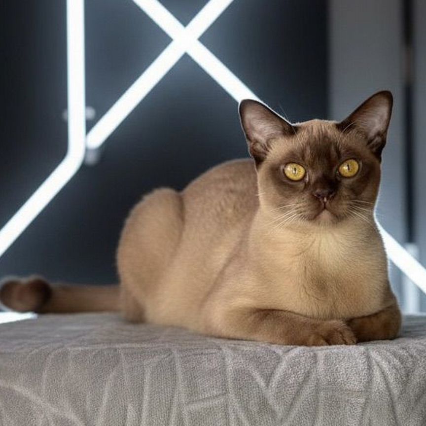 Европейский бурманский котёнок