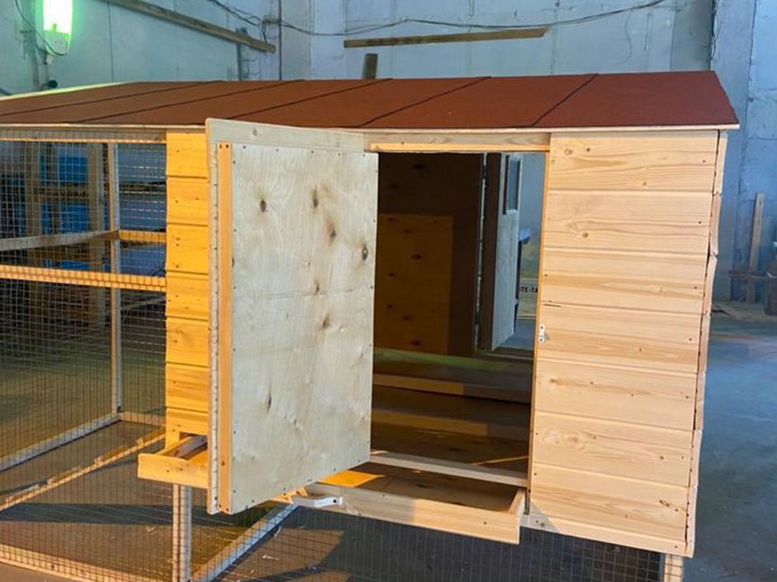 Курятник зимний