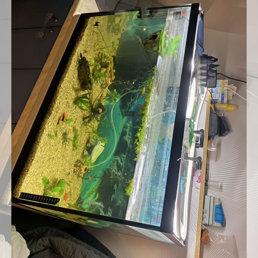 Аквариум 180л с тумбой