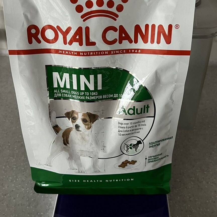 Корм открытый royal canin mini adult