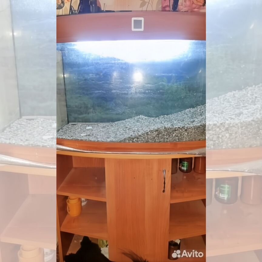 Аквариум с тумбой 120 литров