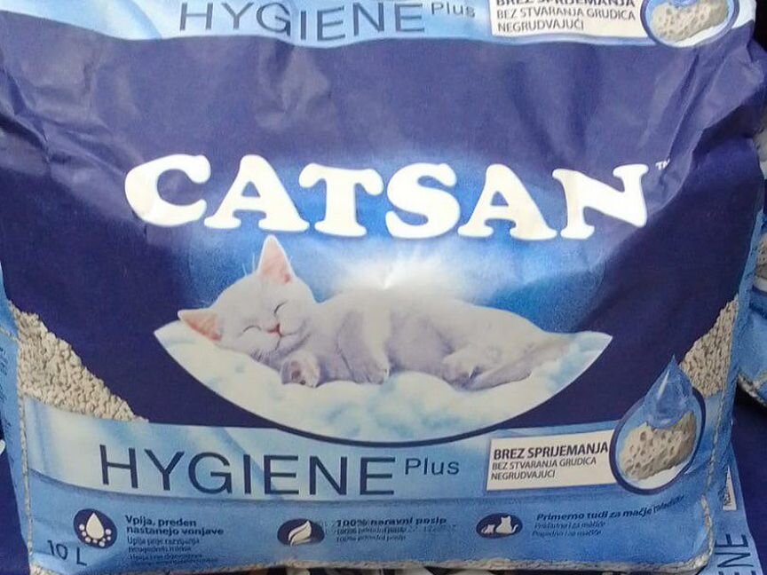 Наполнитель catsan из Финляндии