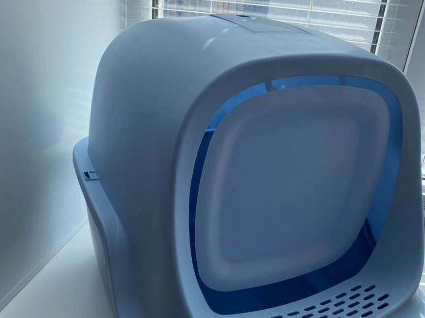 Кошачий лоток закрытый