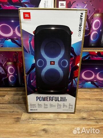 Музыкальная система JBL Partybox 110 купить в Москве | Электроника | Авито