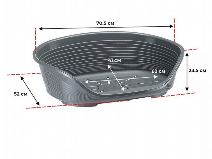 Лежак siesta deluxe 6 для собак