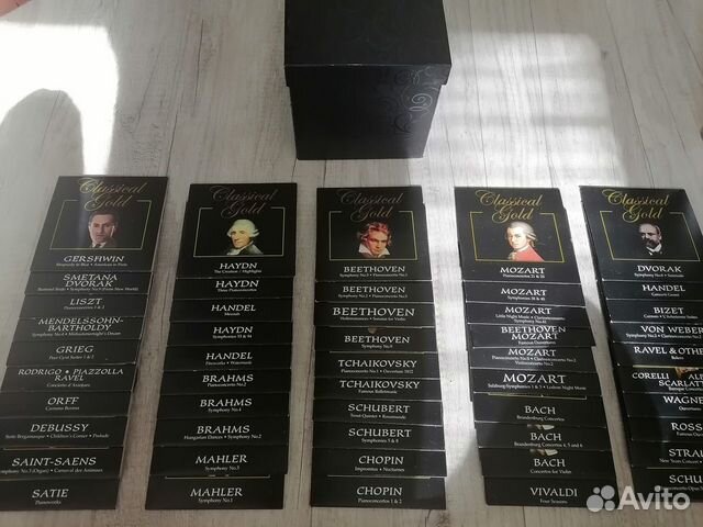 Classical Gold - 50 CD Box Set купить в Москве | Электроника | Авито