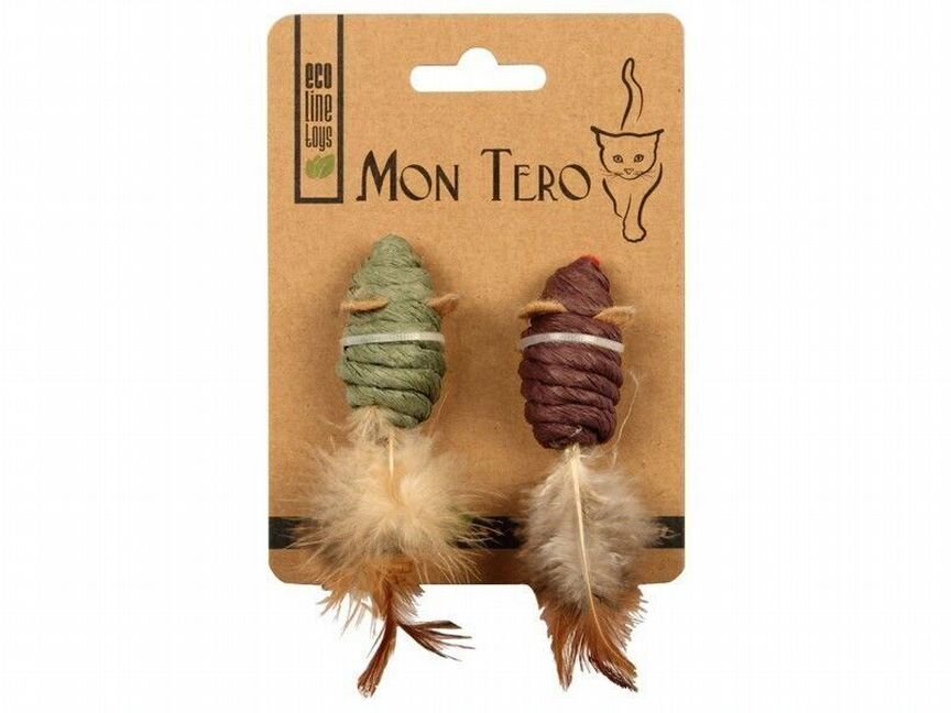 Mon Tero игрушка для кошек Мышь с кошачьей мятой б