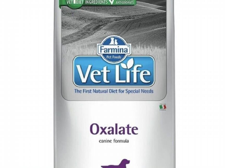 Корм для собак Vet Life Oxalate 7кг